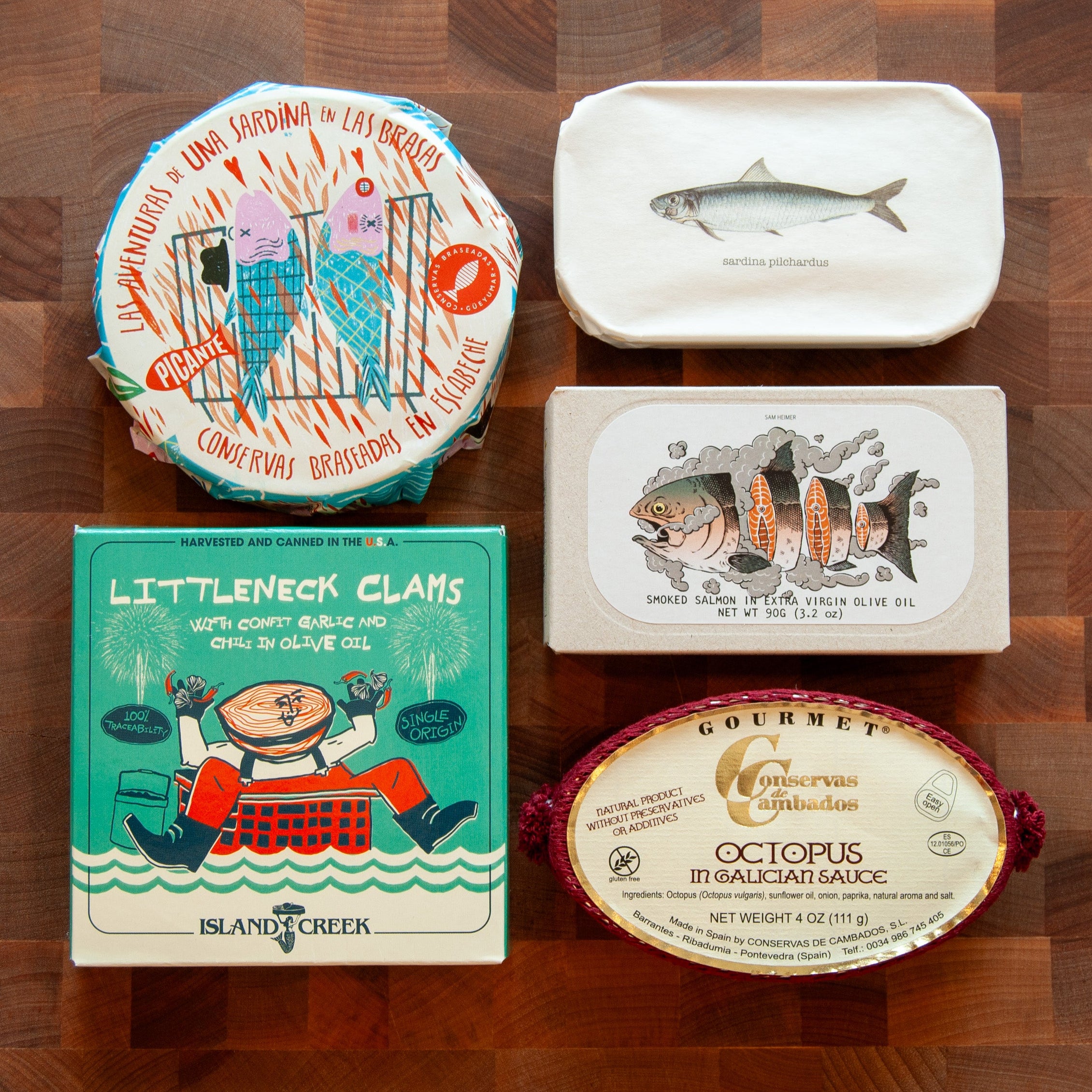 Tinned Fish Gift Boxes & Tasting Sets | Premium Bundles | FishNook ...