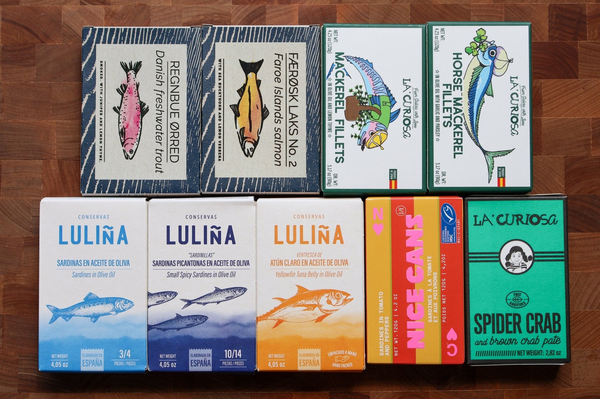 Tinned Fish Gift Boxes & Tasting Sets | Premium Bundles | FishNook ...